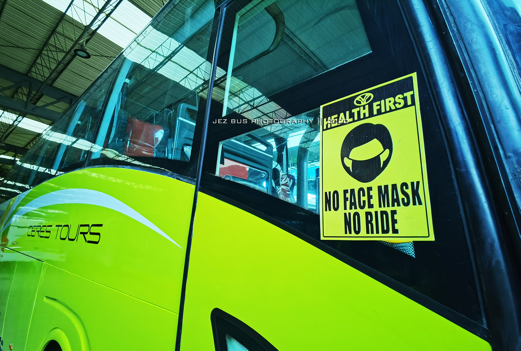 Ceres Bus in Bacolod implements 'new normal' as it resumes operations