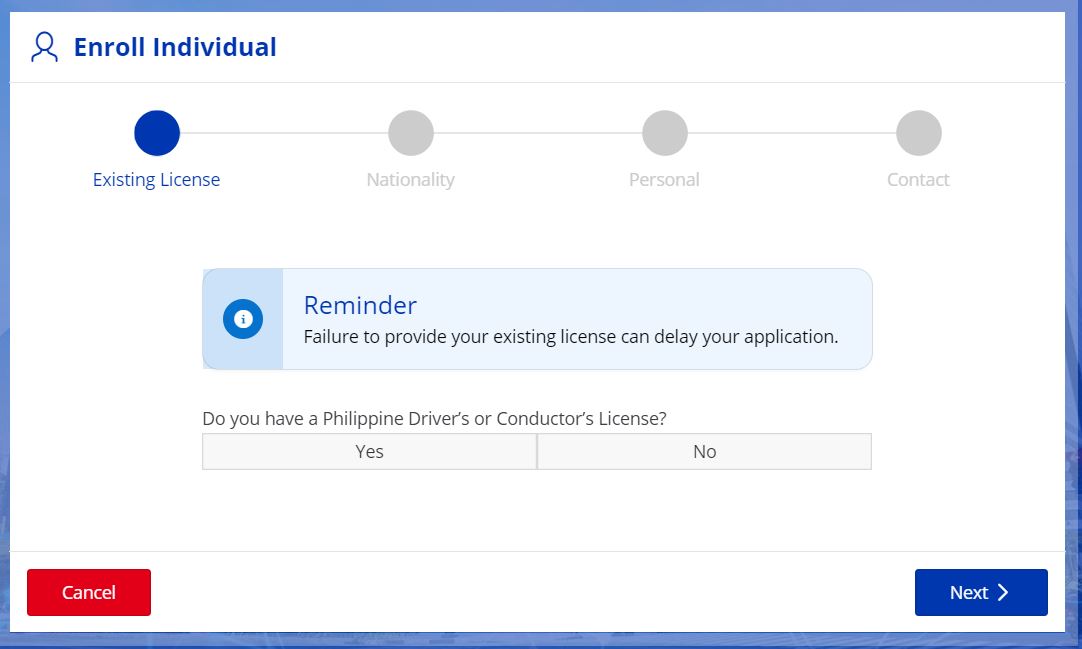 LTO opens website for online application of Driver’s License, Student ...