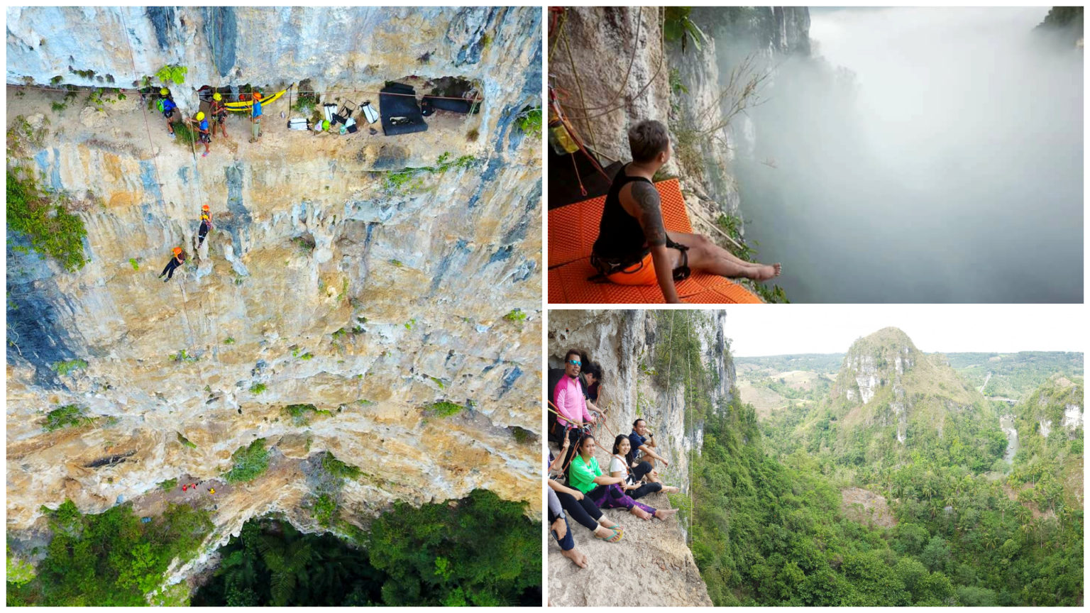 Extreme Cliff-Camping: 500-ft high Vertical Bivouac in Bukidnon