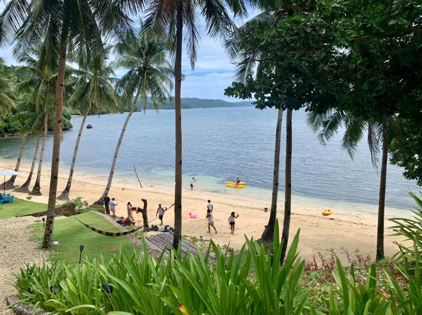 Immerse in the White Sand Beach Front of Tuburan Cove Beach Resort in Aklan